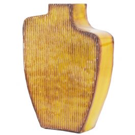 DKW Woonvision | Metalen vaas Solid mustard | 7.5.24x33cm