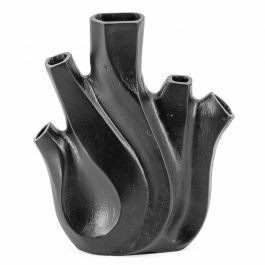 DKW Woonvision | Vaas metaal raw black