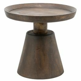 DKW Woonvision | Salontafel rond walnoot